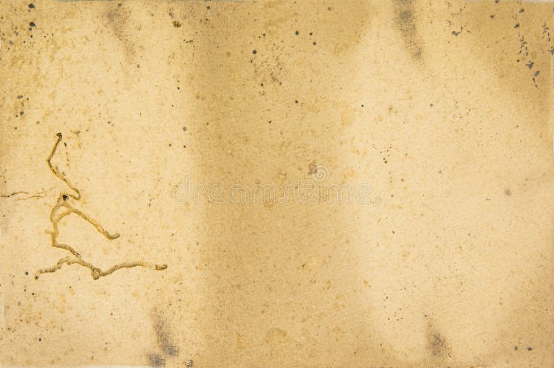 Old Rotten Grungy Paper with a Staines Stock Photo - Image of rotten ...