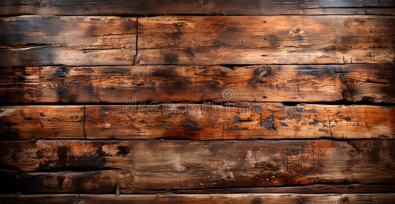 Old Rotten Wood Texture, Dark Natural Background - AI Generated Image ...