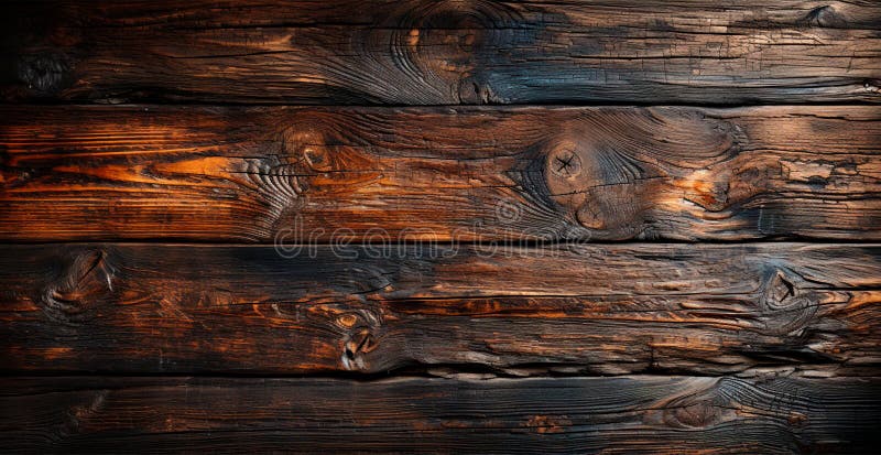 Old Rotten Wood Texture, Dark Natural Background - AI Generated Image ...