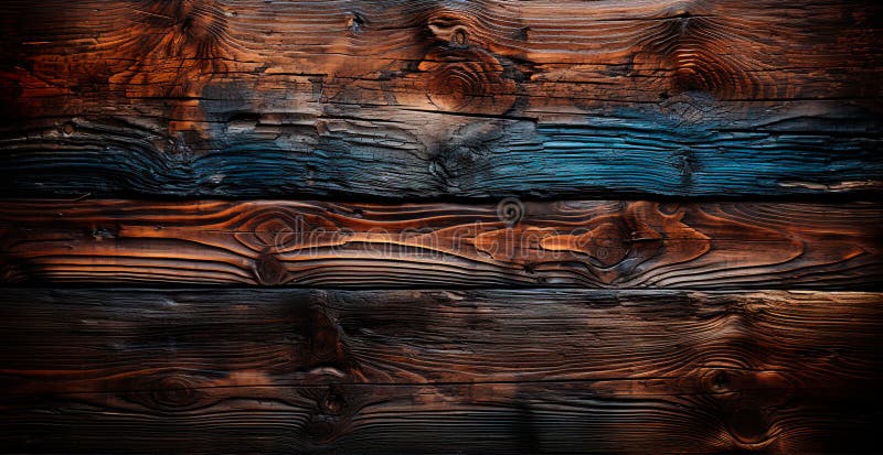 Old Rotten Wood Texture, Dark Natural Background - AI Generated Image ...