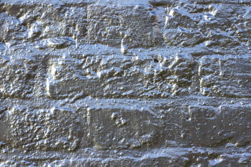 Silver brick wall stock image. Image of outdoors, structured - 171484807