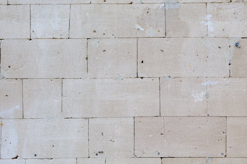 Old Rough Texture Wall Surface from Shell Blocks. Background or ...