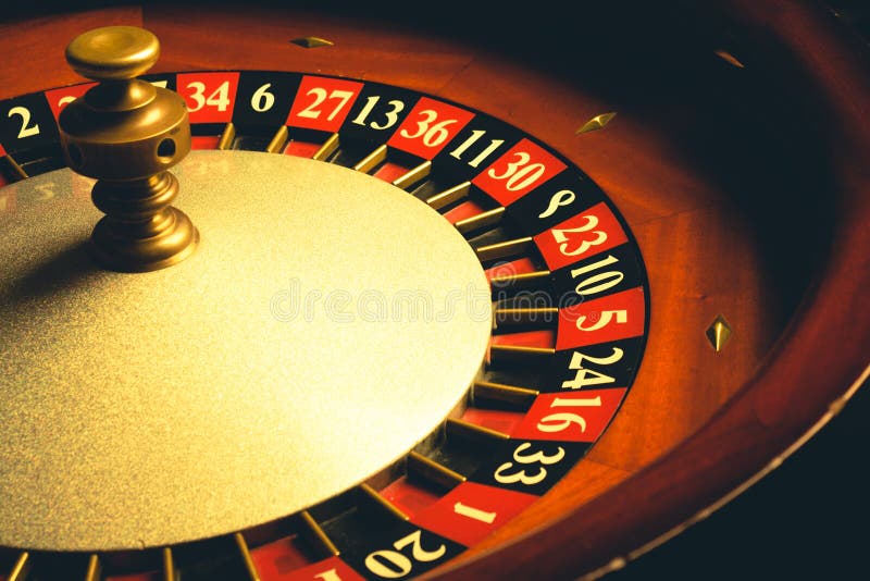 Old Roulette Wheel. Casino Series Stock Image - Image of fortune, money ...