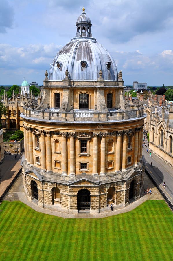 Old Round Building in Sunshine Stock Image - Image of school, city ...