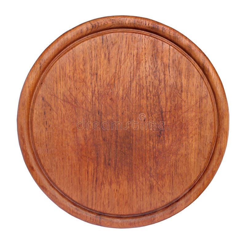 Old round cutting board stock photo. Image of white - 336461804
