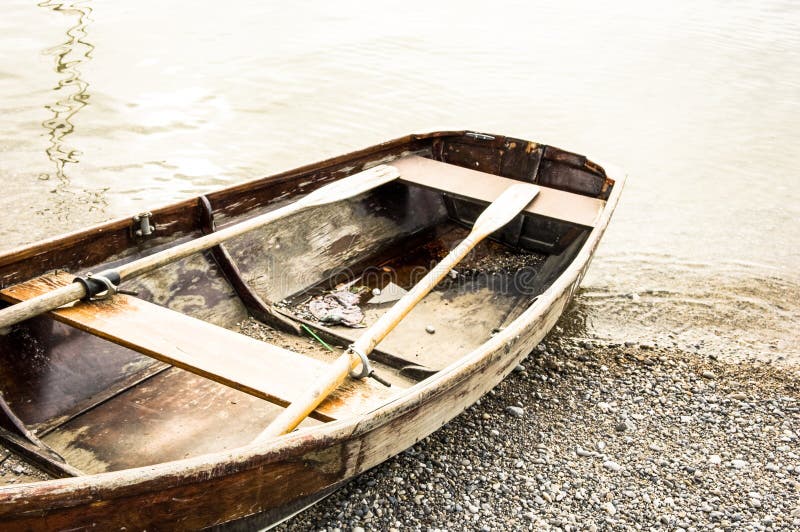Old rowboat stock image. Image of single, tranquil, rudder - 28869647