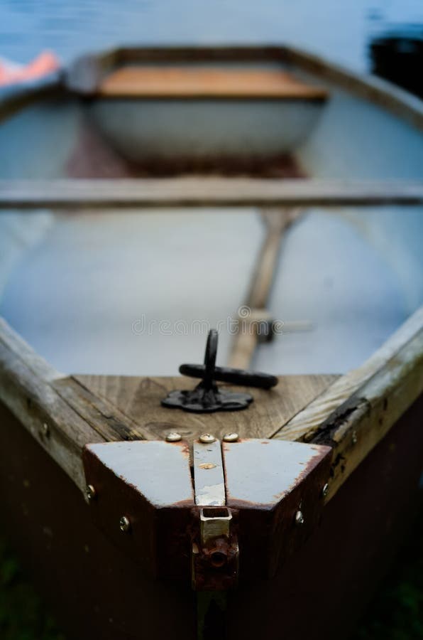 Old Rowing Boat stock image. Image of grunge, lake, sport - 40983257
