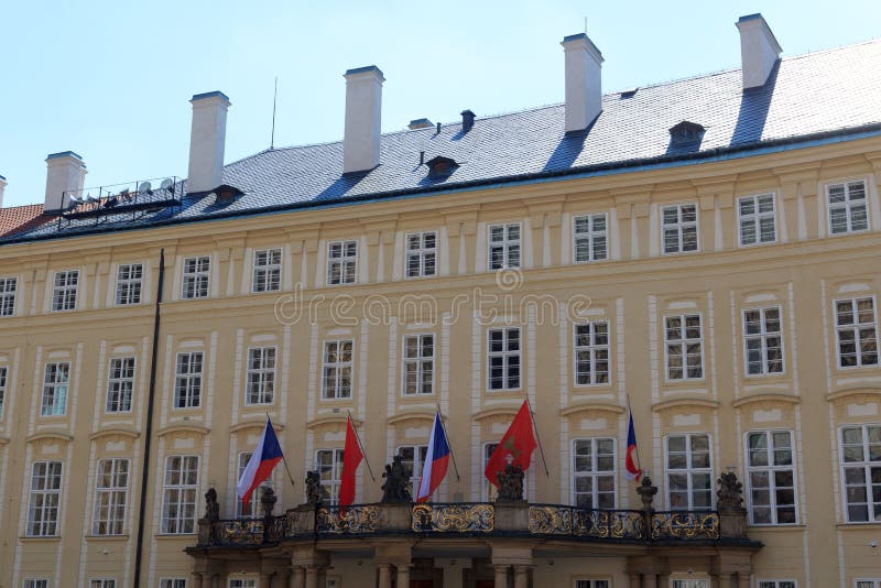 Old Royal Palace in Prague Castle Stock Image - Image of europe ...