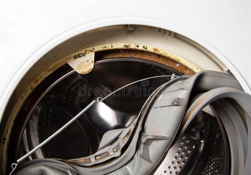 Old Rubber Hatch Seal Washing Machine Defect Industry Stock Photos ...