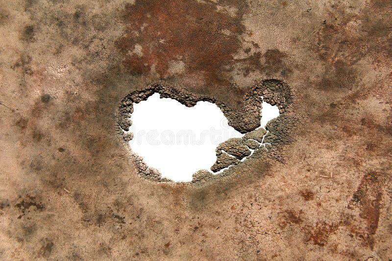 Old Rubber Texture with Hole Stock Photo - Image of damaged, element ...