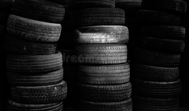 Old rubber wheels stock photo. Image of obsolete, automobile - 200927380