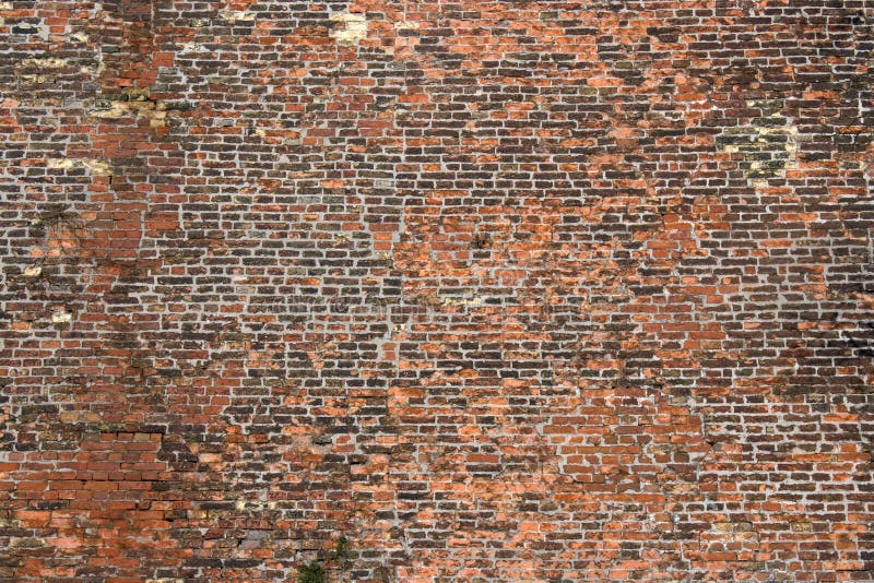 Old rugged brick wall stock image. Image of rugged, brickwall - 17414305