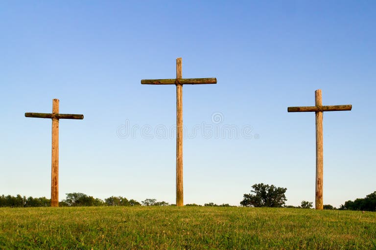 Old Rugged Wooden Cross Calvary Stock Photos - Free & Royalty-Free ...