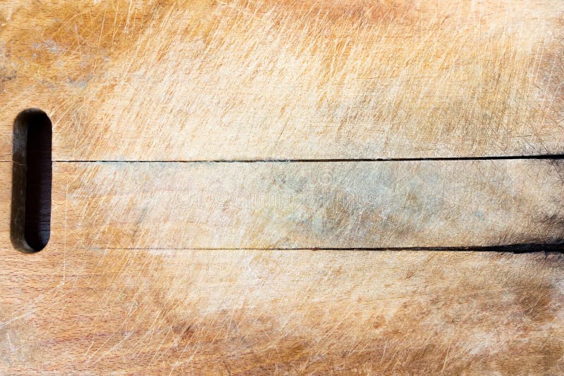 Old Rugged Wooden Kitchen Cutting Board Background Stock Image - Image ...