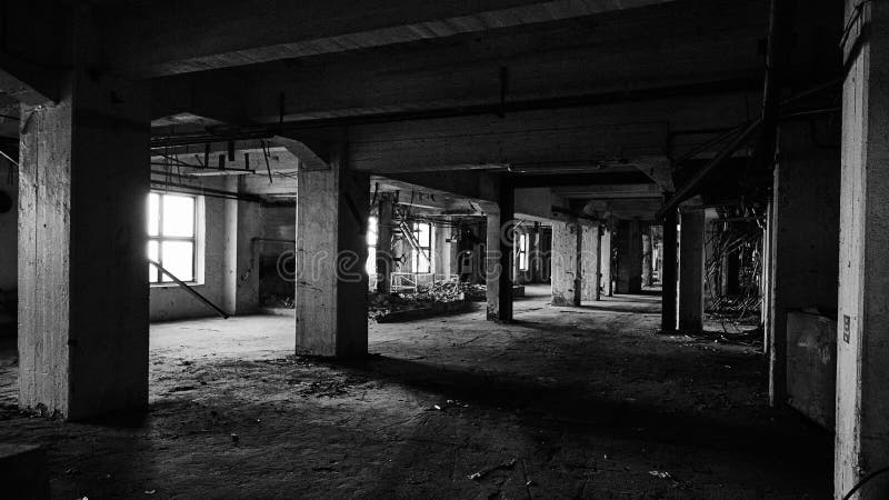 Old Ruined Abandoned Building Stock Photo - Image of ruined, building ...