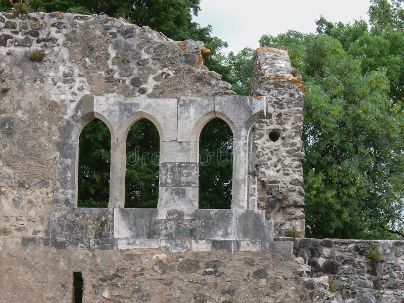 Old and ruined wall stock image. Image of landmark, ancient - 112150537