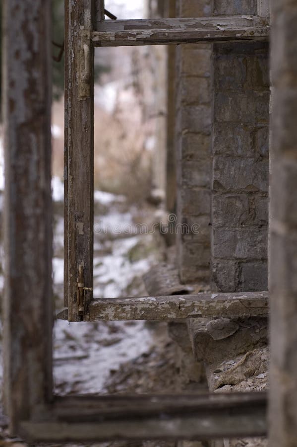 Ruined Window in Venice, Italy Stock Photo - Image of boats, buildings ...