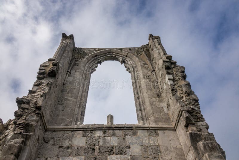 The Old Ruins of a Building , Germany Stock Image - Image of housetop ...