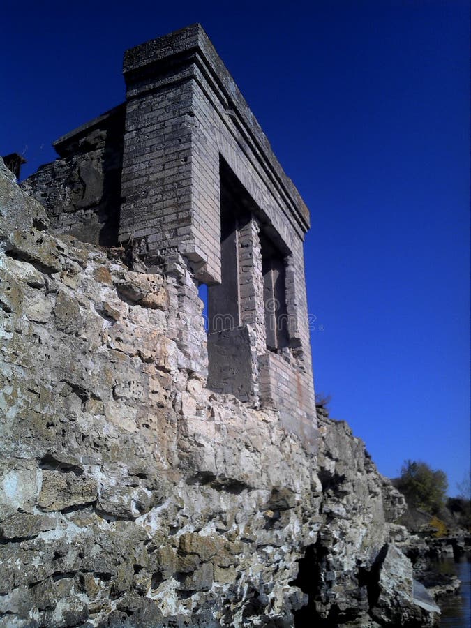 Old ruins on the rocks stock photo. Image of rocks, building - 223409592