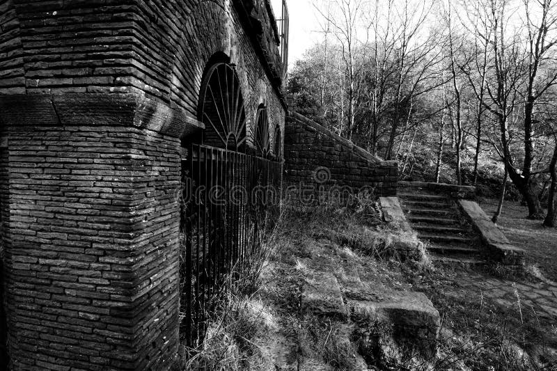 The Old Ruins stock image. Image of staircase, winter - 39537281