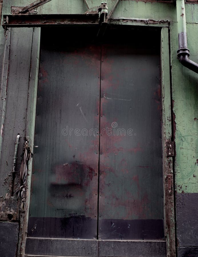 Old Run Down Abandoned Old Building in Manchester Stock Photo - Image ...