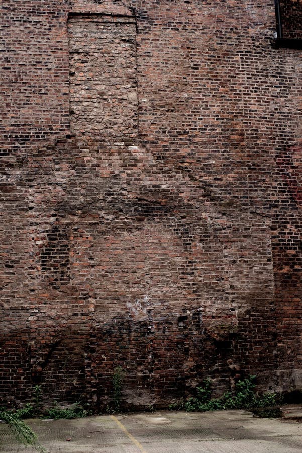 Old Run Down Abandoned Old Building in Manchester Stock Photo - Image ...