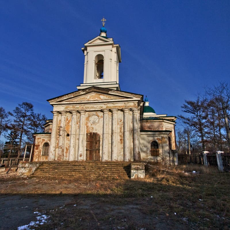 Old rundown church stock image. Image of shabby, building - 23857547