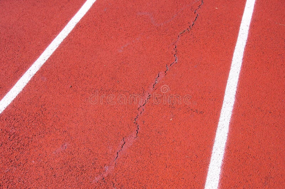 An old running track stock photo. Image of level, jogging - 38164740
