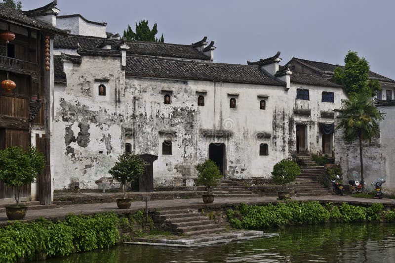 Old rural chinese houses stock photo. Image of zhuge - 17856024