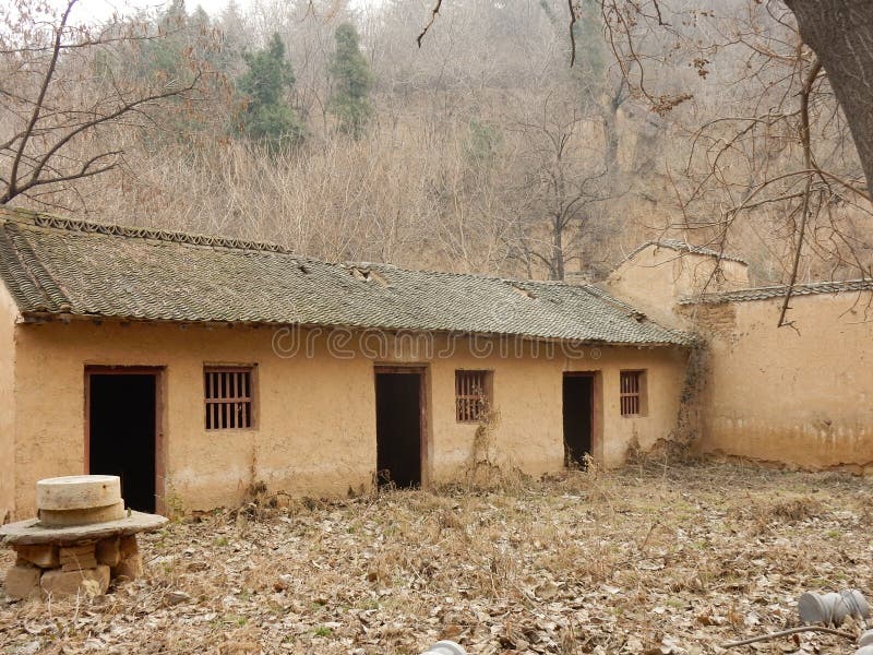A Rural Dwelling in Henan Province, China Stock Photo - Image of tree ...