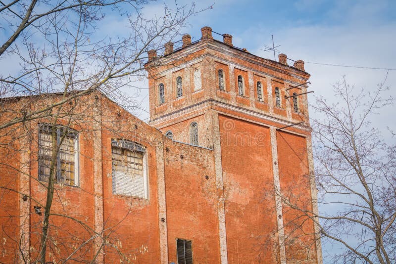 Old rural factory stock photo. Image of blue, museum - 131215226