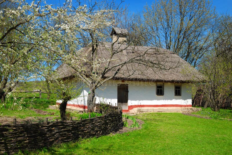 Old rural house stock photo. Image of green, building - 18722710
