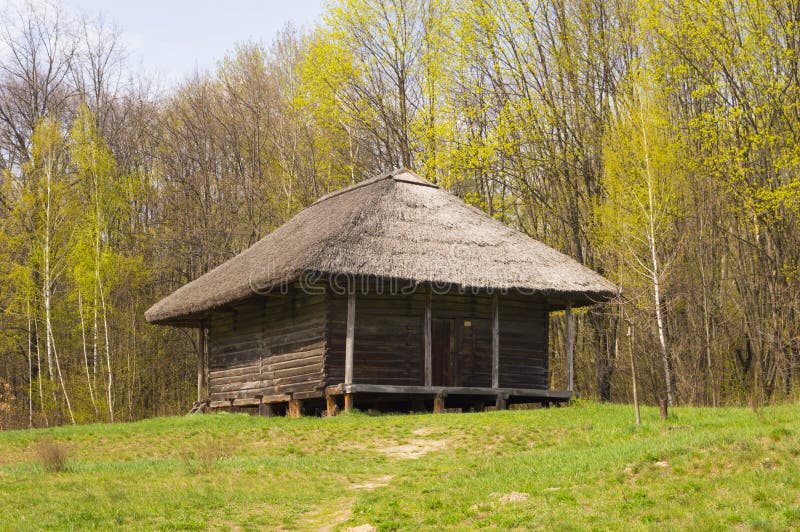 Old Rural House stock photo. Image of thatch, peasant - 76420024