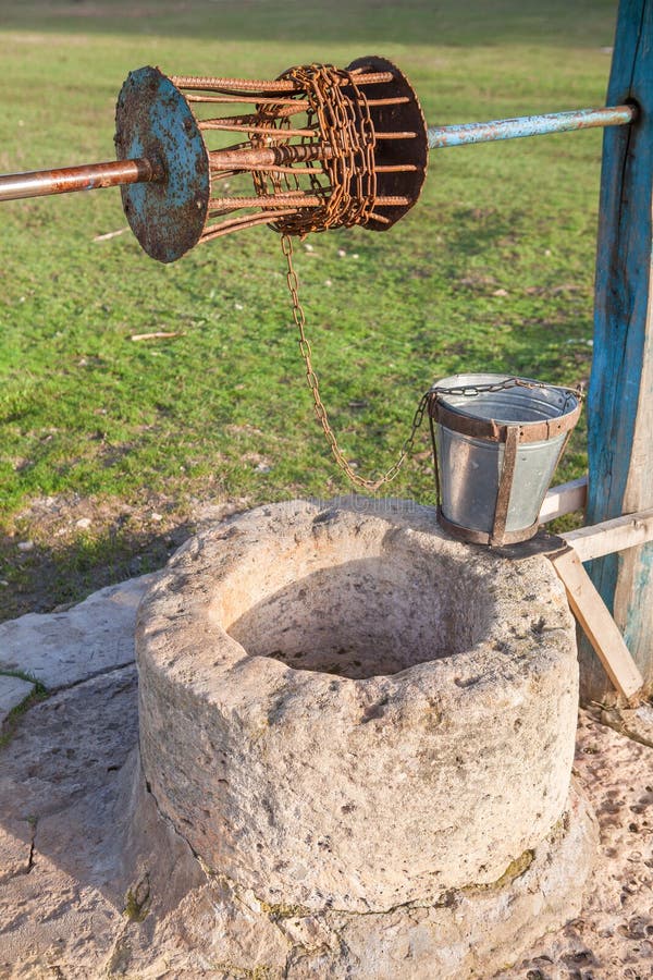 Old rural water well stock photo. Image of rustic, fresh - 68304906