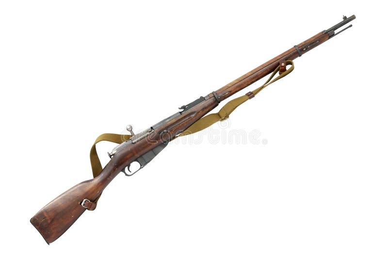 Russian Carabine (short Rifle). Mosin System Stock Photo - Image of ...
