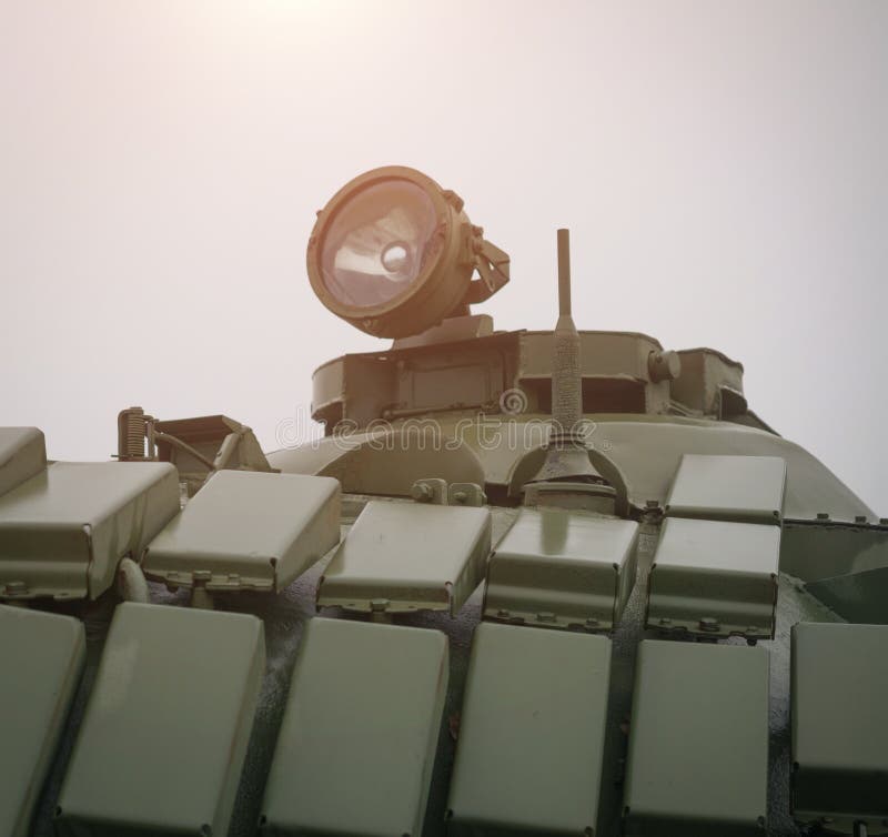 Old russian tank T80b stock photo. Image of protection - 131248408