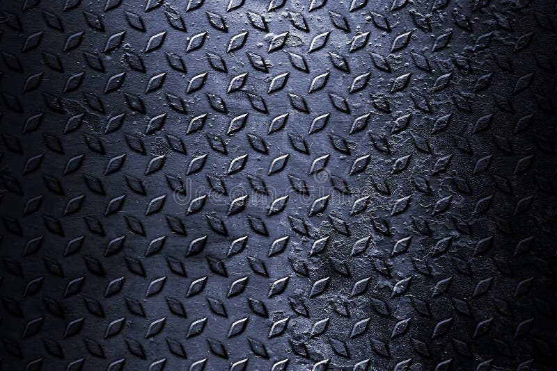 Old and Rust Diamond Plate. Metal Background and Texture Stock ...