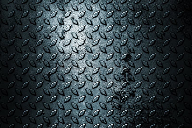 Old and Rust Diamond Plate. Metal Background and Texture Stock ...