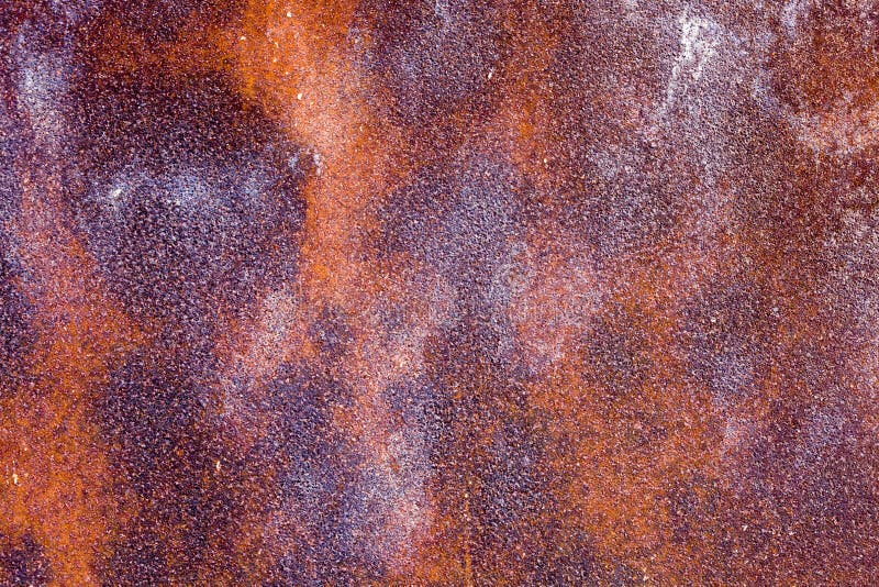 Old rust on metal wall stock photo. Image of design - 144286076