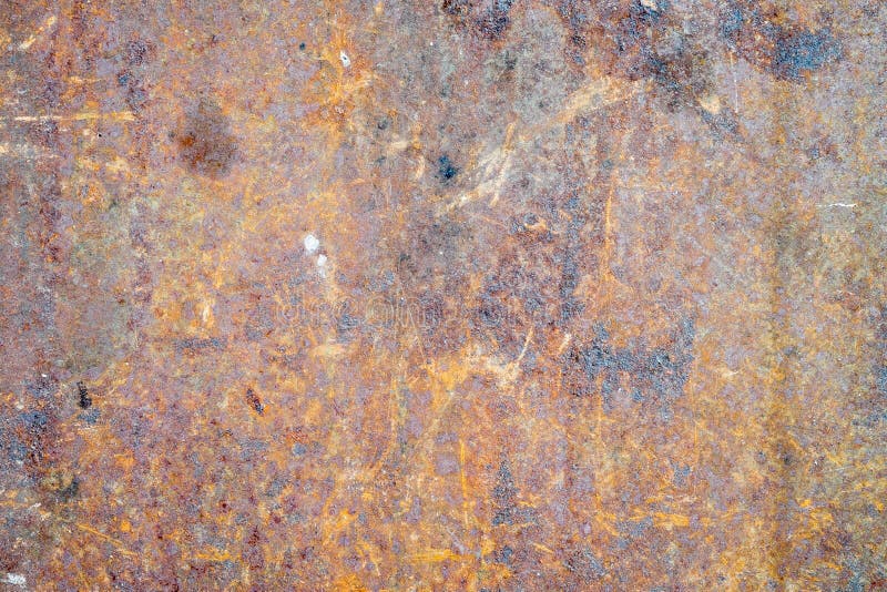 Old rust stains texture stock image. Image of steel, brown - 52332901