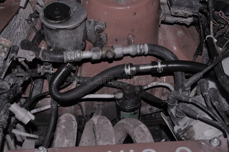 Old Rusted Car Engine Detail,Old Rust Engine Stock Photo - Image of ...
