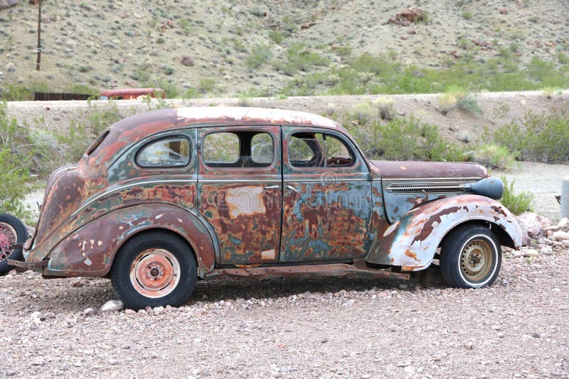 Old rusted car stock image. Image of rustic, useless - 61246143