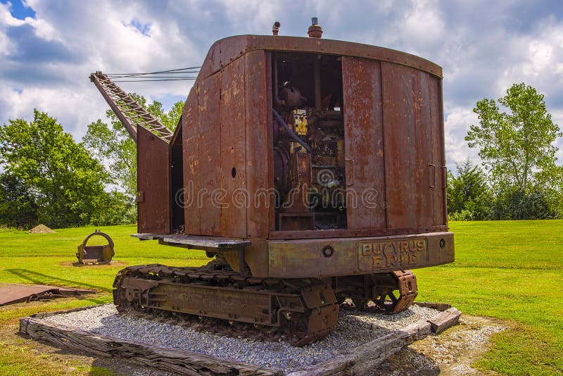 Old Dragline Excavator Stock Photos - Free & Royalty-Free Stock Photos ...