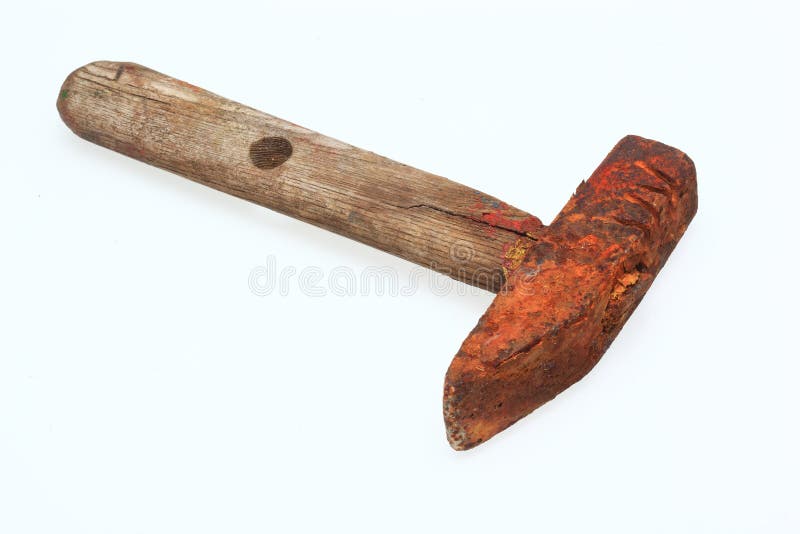 Old rusted hammer stock photo. Image of hammer, tools - 57357592