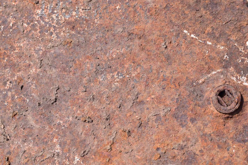 Rusted iron plate stock image. Image of bronze, design - 57563629