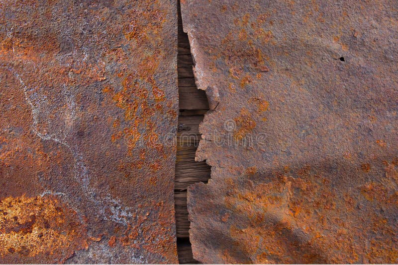 Wet Rusty Steel Metal Rough Surface Background Stock Image - Image of ...