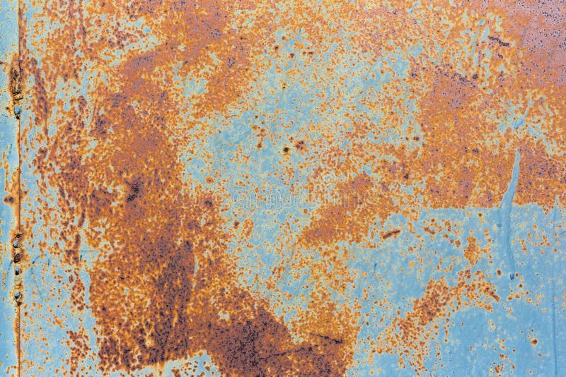 Old Rusted Metal Texture. the Surface of Rough Iron Wall Stock Image ...