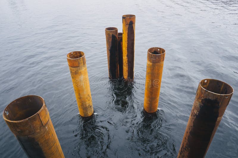 Rusted pipes stock photo. Image of plumbing, water, yellow - 861324