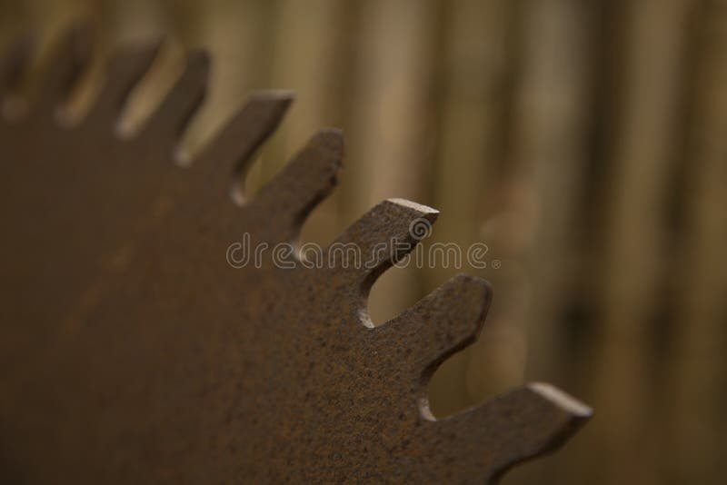 Old Rusted Saw Blade stock image. Image of texture, blade - 65476677
