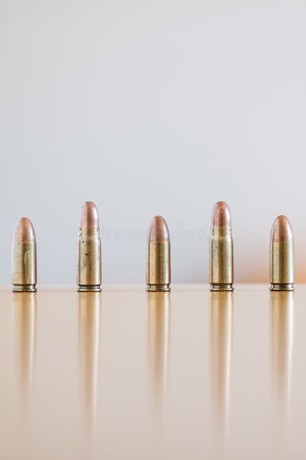 Old Rusted, Soviet Era, Bullets Stock Image - Image of bullet, brass ...